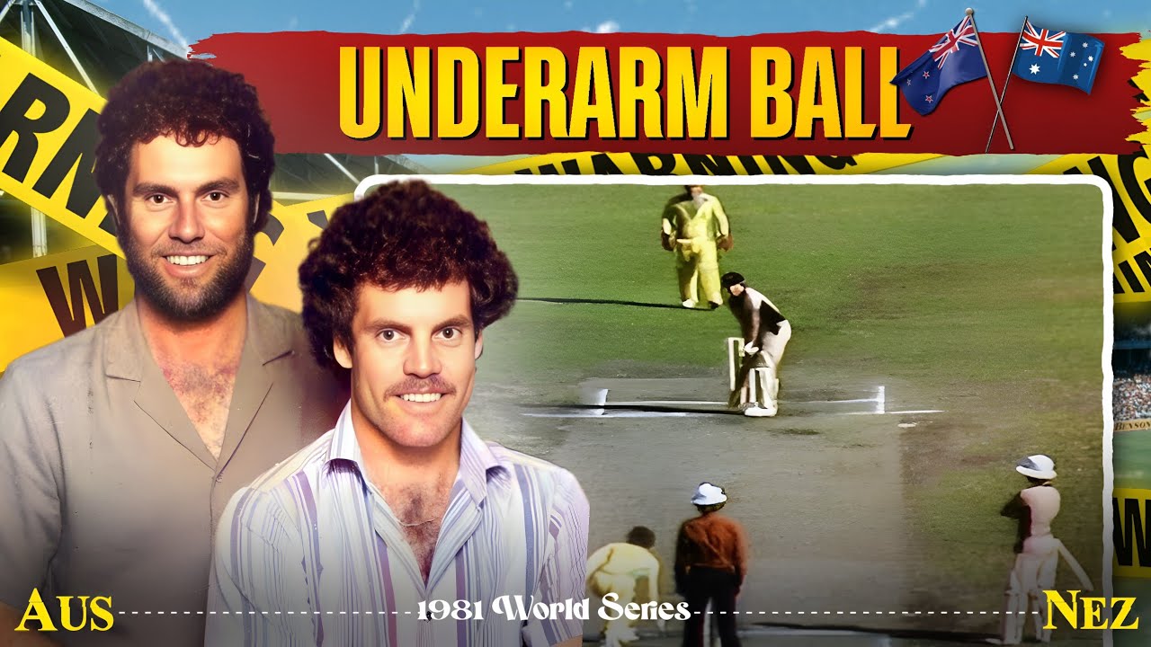 1981 The UNDERARM BALL-The Ball That Changed Cricket - YouTube