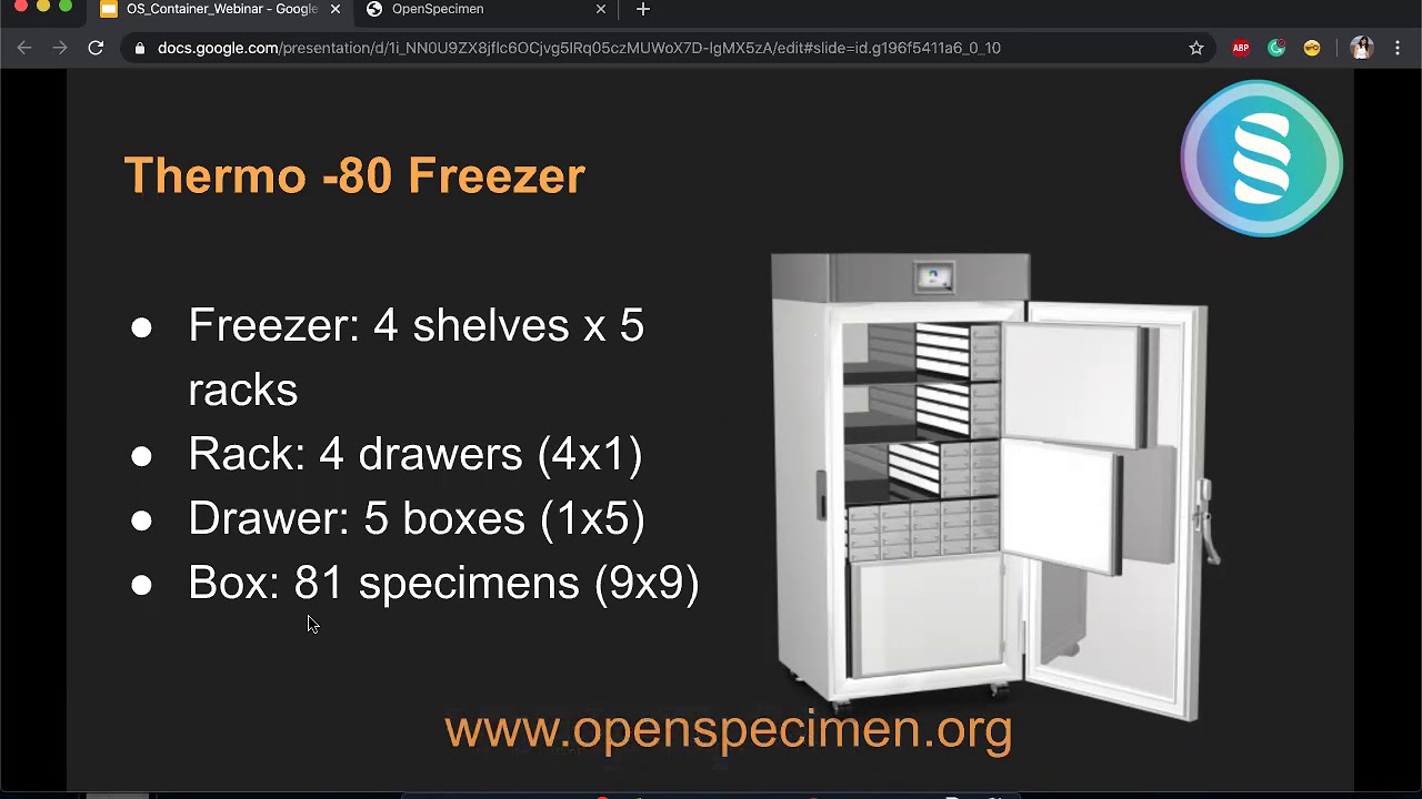 OpenSpecimen Training: Storage Container - YouTube