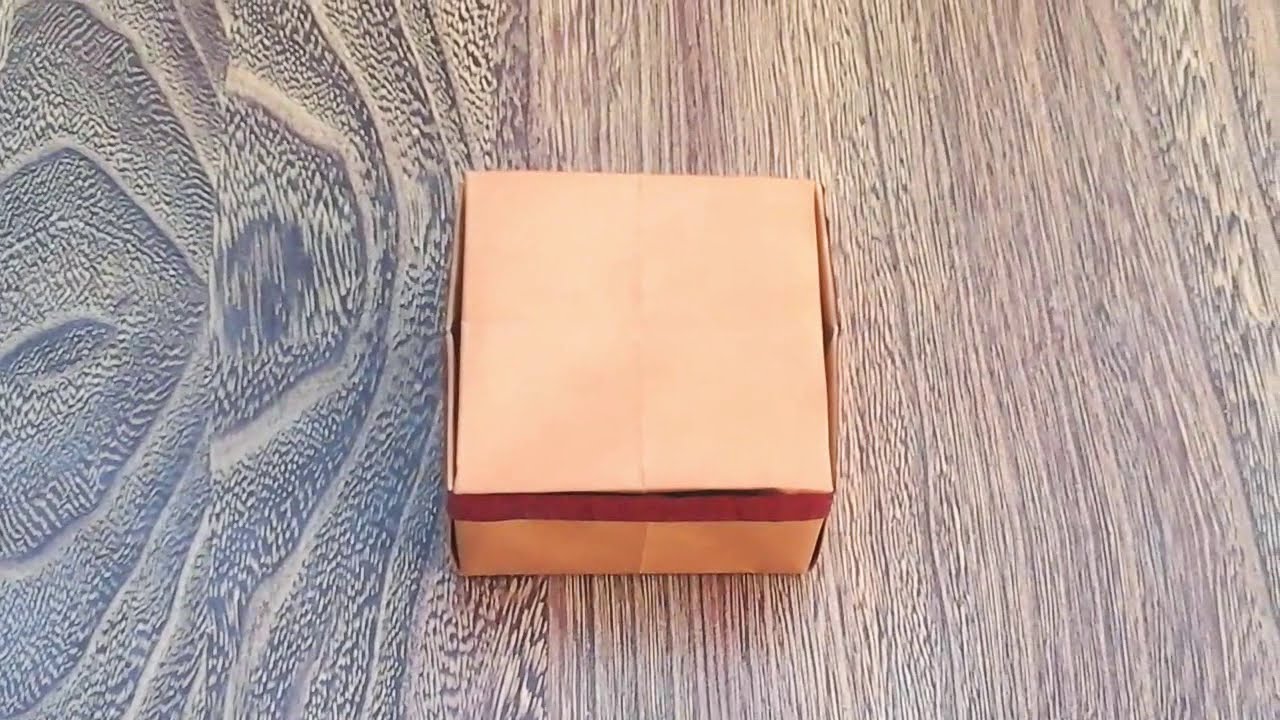 PAPER BOX // ORIGNAL PAPER BOX // VERY EASY - YouTube
