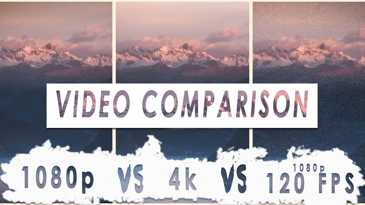 Fujifilm X-T3 CONFRONTO VIDEO | 4k vs 1080p vs 1080p 120FPS - YouTube