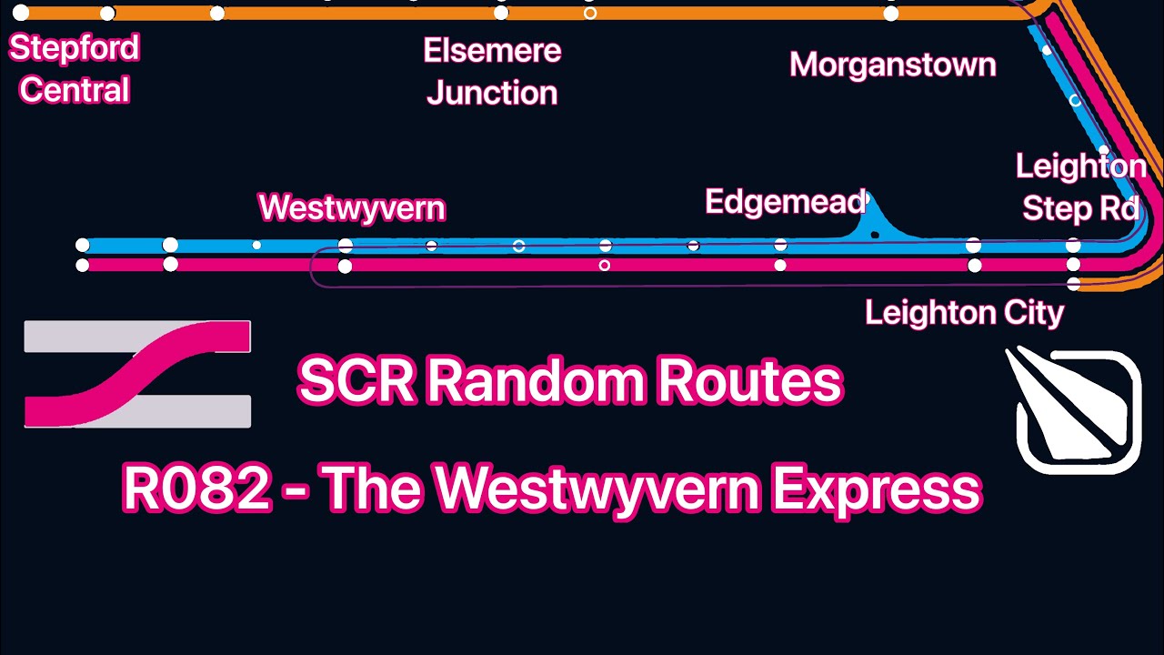 Roblox SCR - Episode 7 of Random Routes - R082 - The Westwyvern Express ...