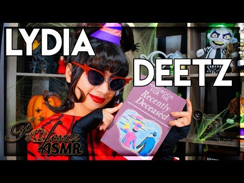 ASMR Lydia Deetz Cosplay - Halloween Special - For Sleep