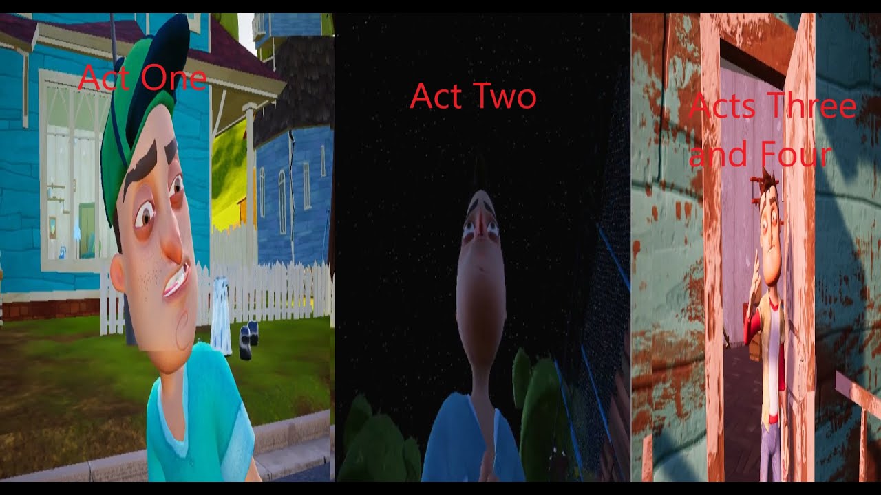 Hello Neighbor full Game - YouTube