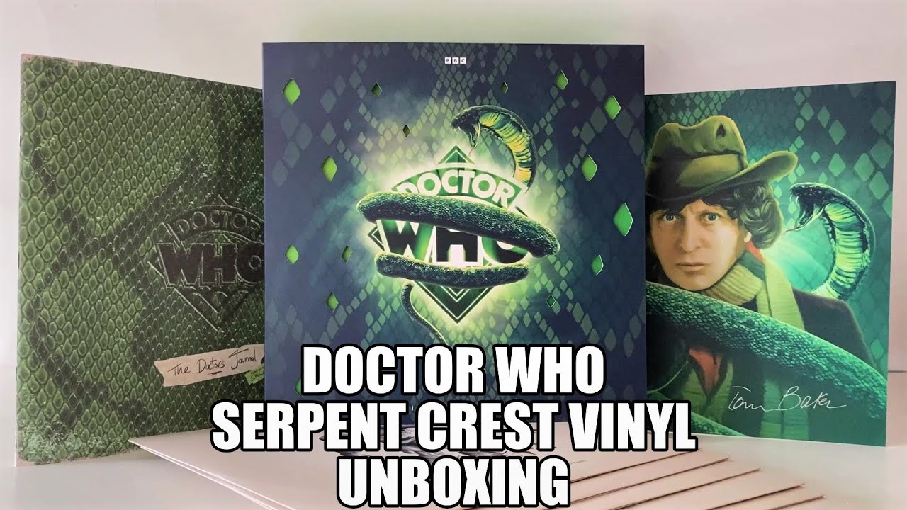 Doctor Who "Serpent Crest" Vinyl Unboxing - YouTube