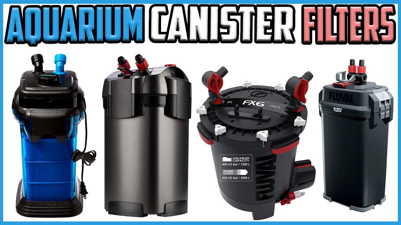 Top 5 Best Aquarium Canister Filters Reviews - YouTube