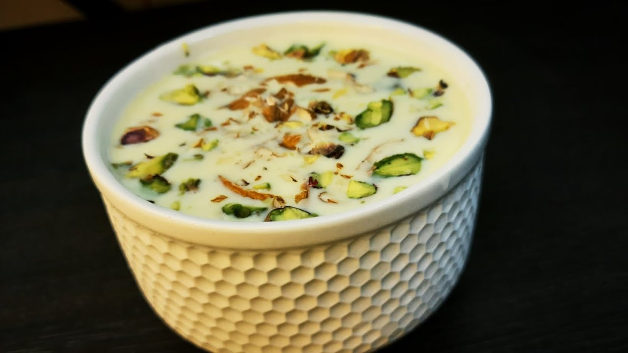 Dry Fruit Custard Recipe | Custard Recipe - YouTube
