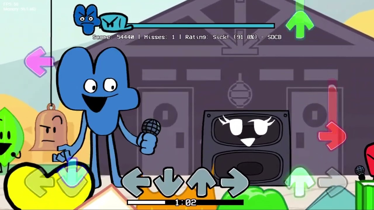 fnf vs four (BFFI) - YouTube