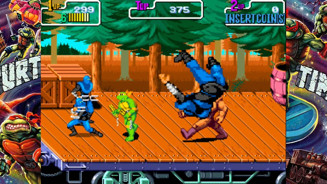 mame 0.171 TMNT Turtles in Time Part 3 - YouTube