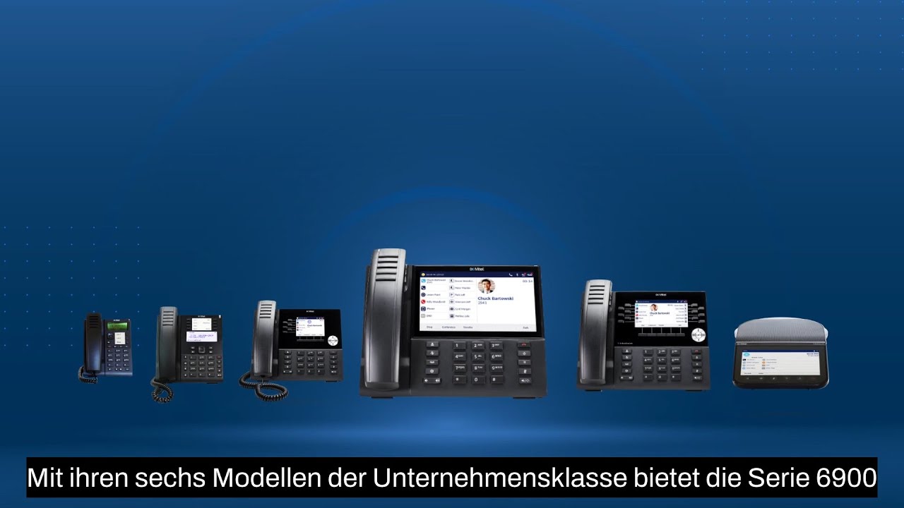 Mitel 6900 IP Phone Familie - YouTube