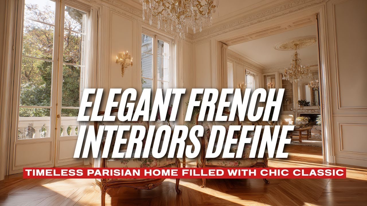 Elegant French Interiors Define a Timeless Parisian Home Filled with ...