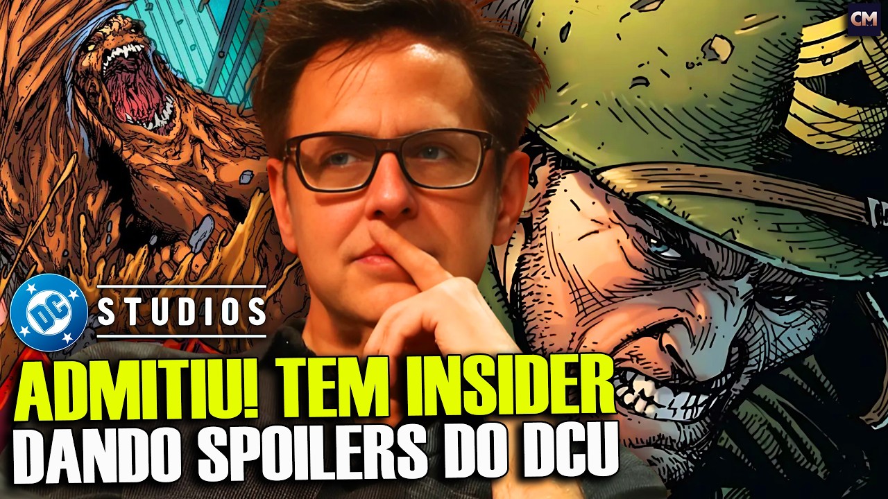 DCU | JAMES GUNN CONFESSOU, TEM INSIDER TRAZENDO SPOILERS DO DCU ...