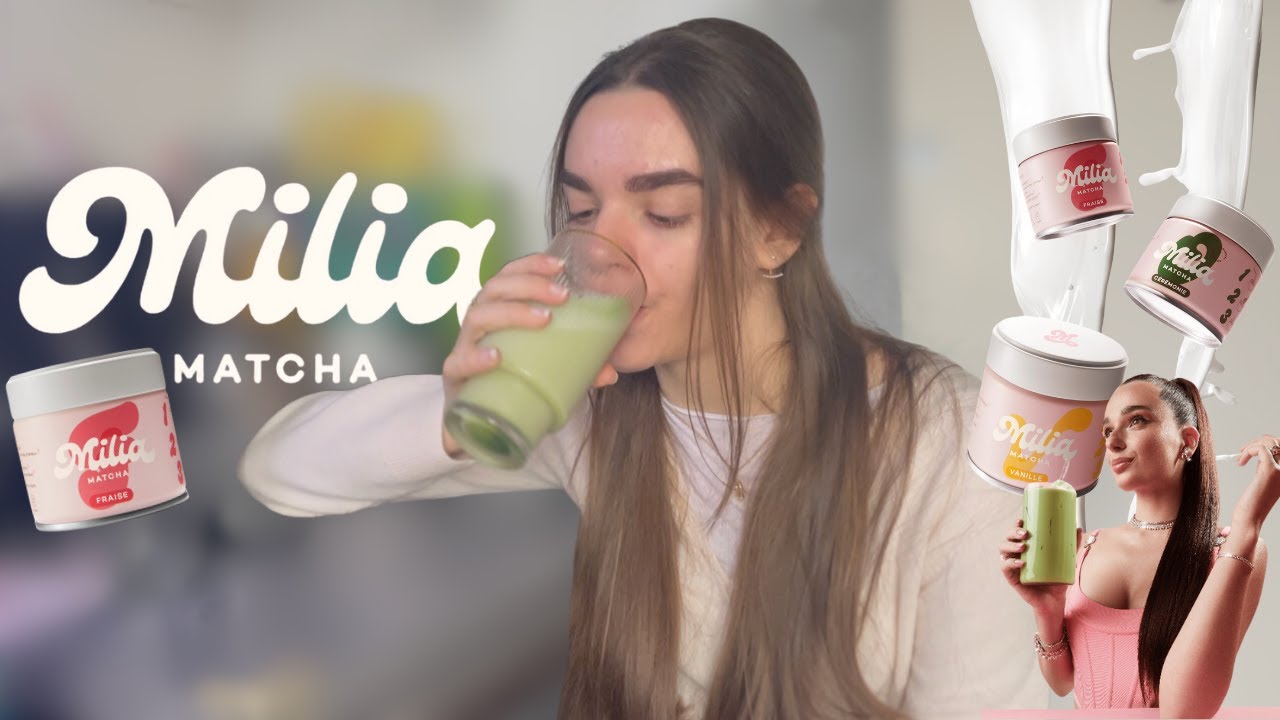 Milia Matcha - On teste ensemble la marque de Andie Ella - YouTube