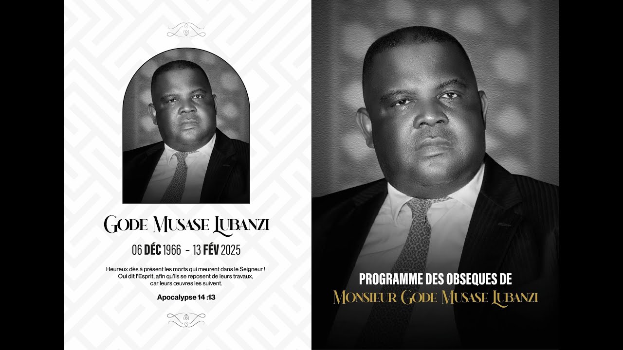 Enterrement Papa Godé MUSASE _Vendredi 28 Février 2025 - YouTube
