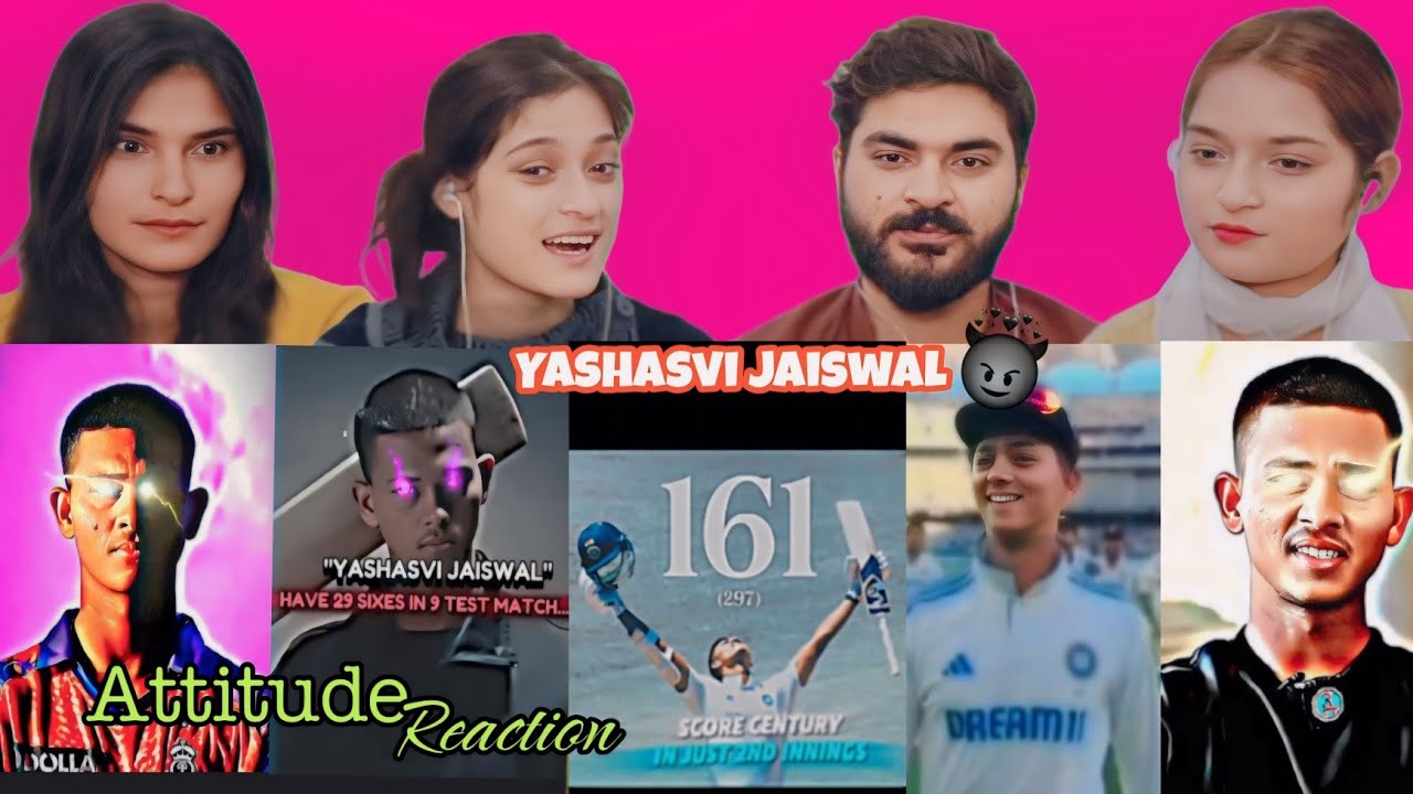 Yashasvi Jaiswal's Insane Attitude 😎 on and off the Cricket 🔥 - YouTube