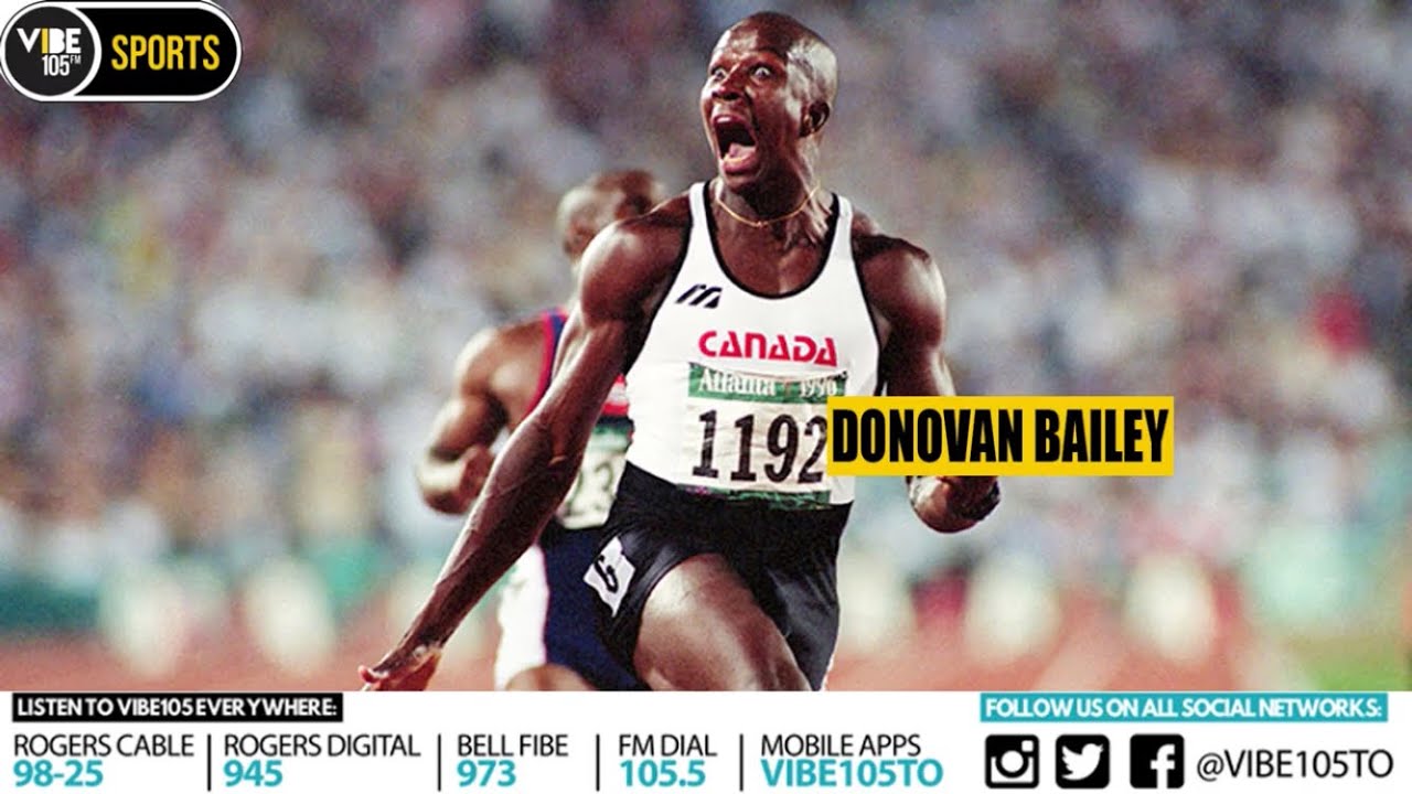 Donovan Bailey on Black History Month, Winning Gold at '96 Olympics ...