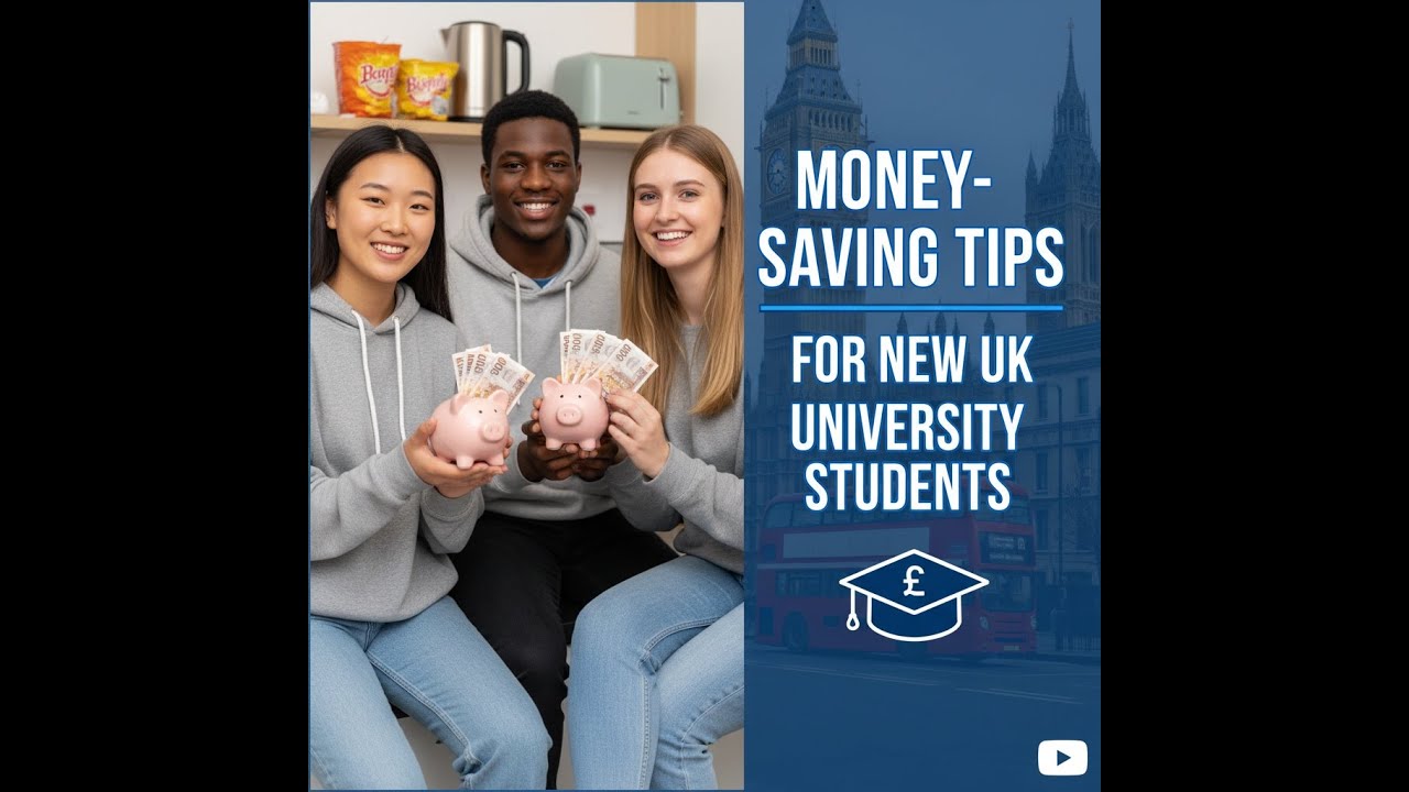 Top Money-Saving Tips for New UK University Students - YouTube