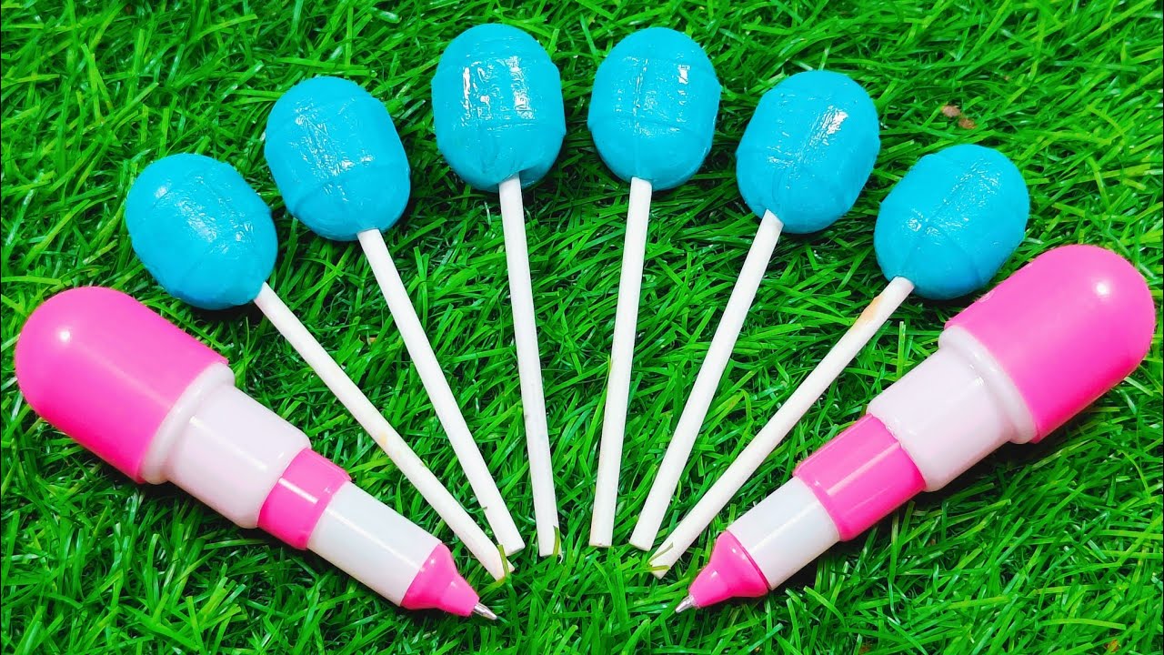 Rainbow Candy Lollipop Unpacking Videos | 6 Pieces Sayan Colour ...