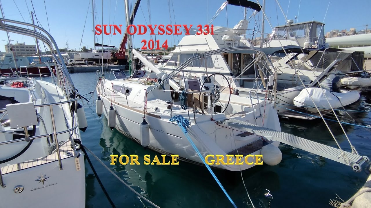 SUN ODYSSEY - 33i, 2014 | FOR SALE | GREECE / FREE SAIL GROUP/ - YouTube