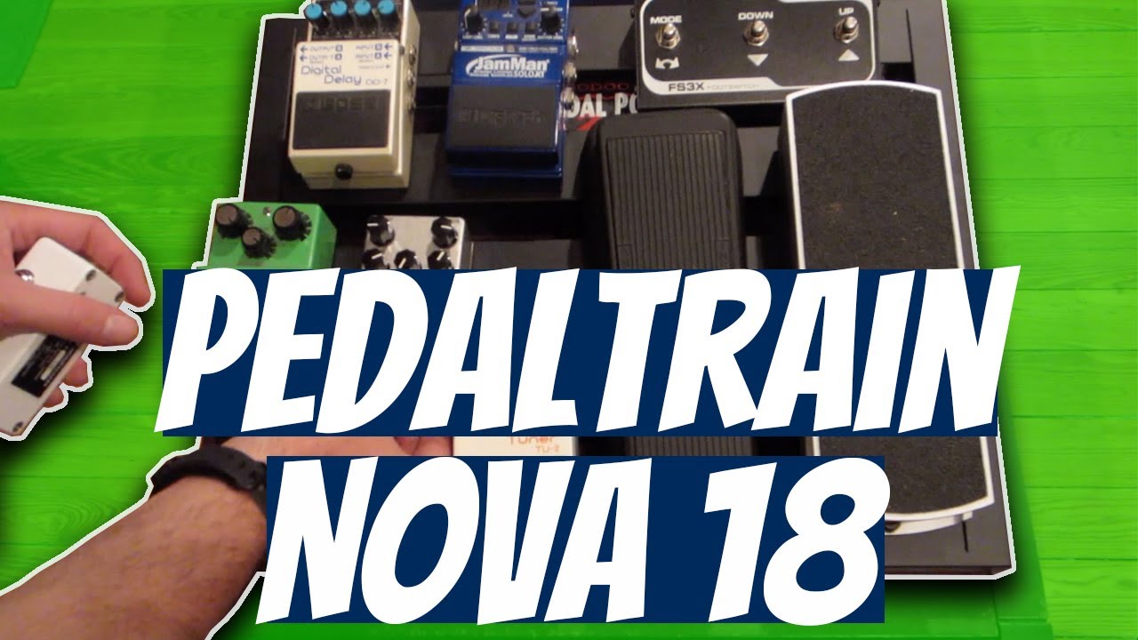 Pedaltrain Novo 18 & Voodoo Lab Pedal Power 2 Review! (New Gear Day ...