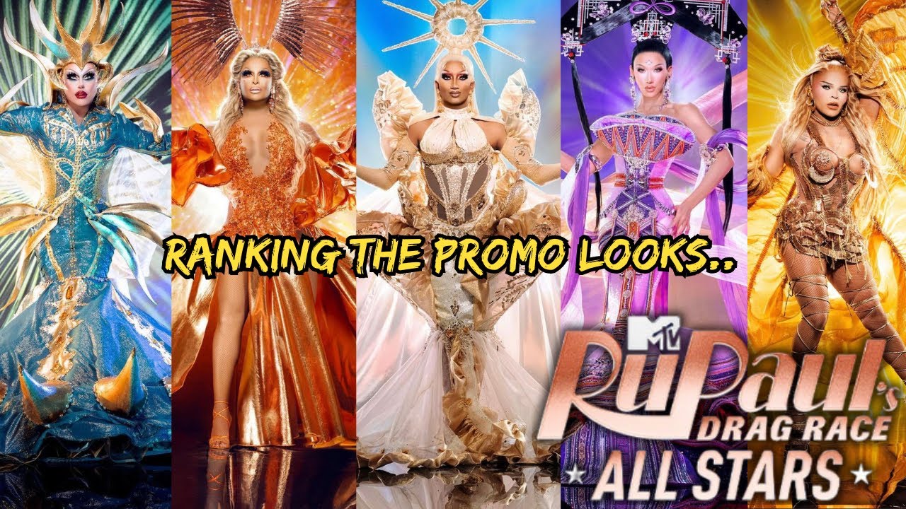 Rupaul’s Drag Race Allstars 9 (Ranking the PROMO Looks!) - YouTube