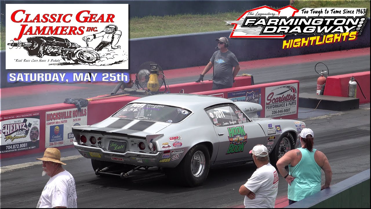 Classic Gear Jammers at Farmington Dragway, Highlights - YouTube