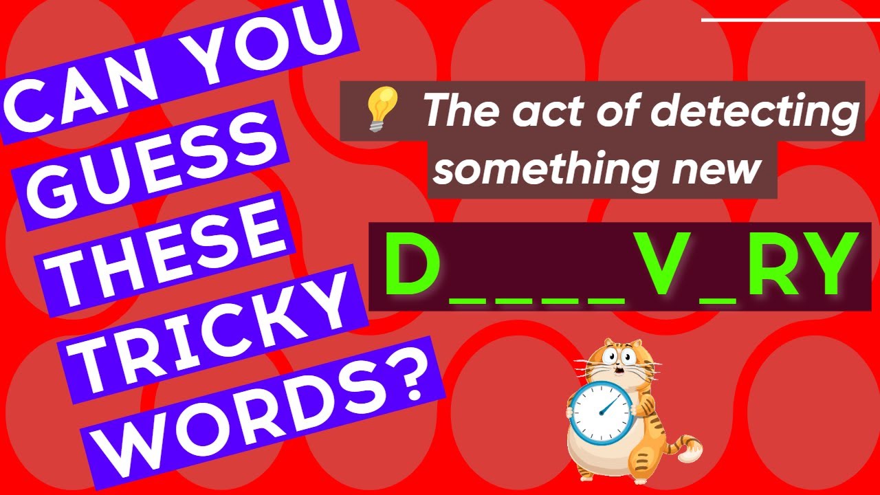 Ep. 2 – Mind Game Challenge! 🤔 Guess the Hidden Words | Fun Educational ...