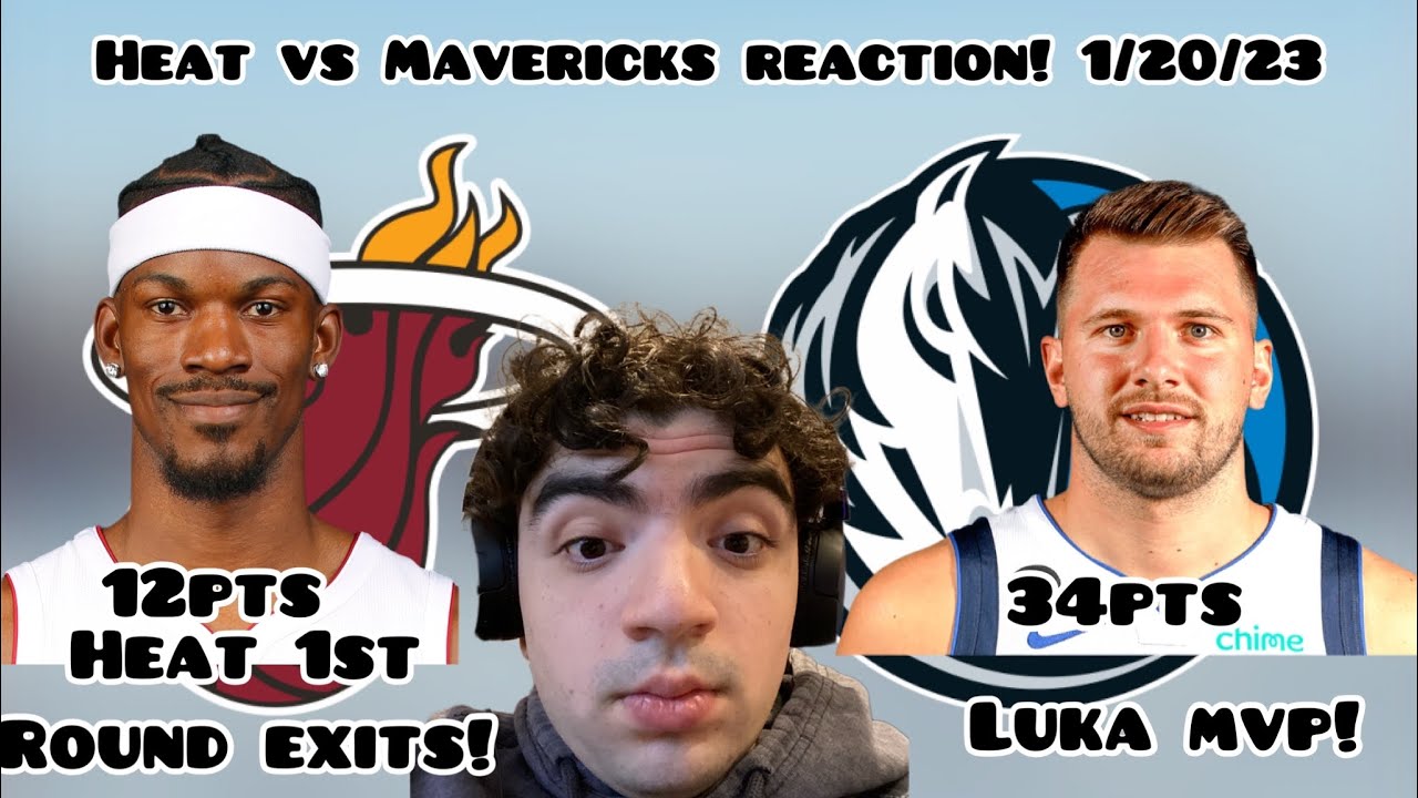MAVERICKS ANNIHILATE HEAT! MIAMI HEAT VS DALLAS MAVERICKS 1/20/23 FULL ...
