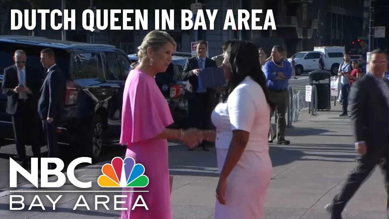 Dutch Queen Begins 3-Day US Tour in San Francisco - YouTube