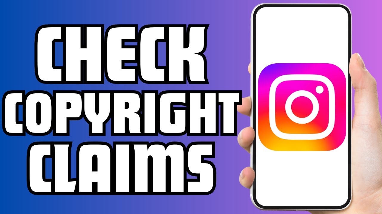 How To Check Copyright Claims On Instagram - YouTube