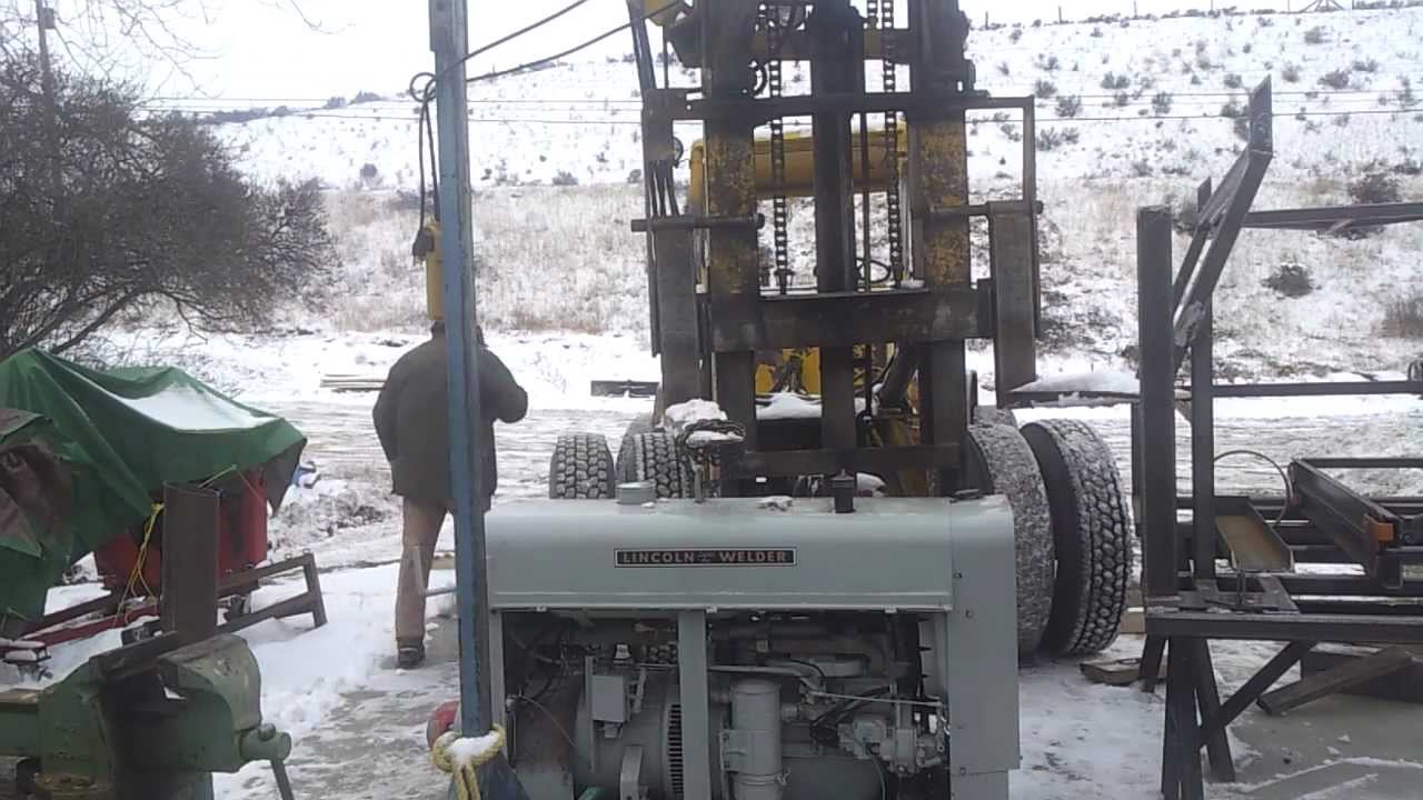 Patrick Forklift on light duty - YouTube