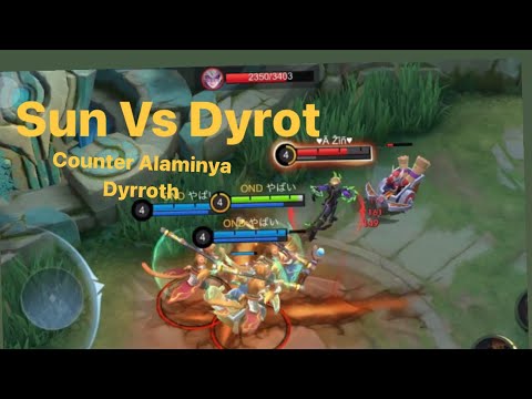 Tutorial sun counter dyrot di rank mythic - YouTube