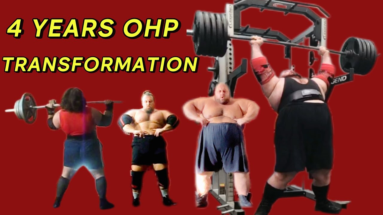 Overhead Press Gains Transformation - YouTube