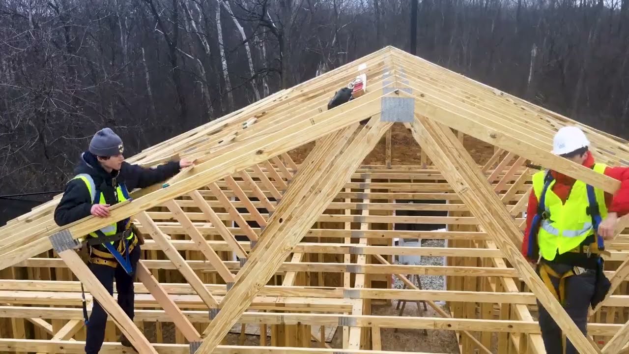 2022 2023 OSTC Northeast House Construction Time-lapse - YouTube