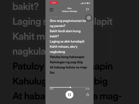 Unique Salonga - Sino (Official Song) - YouTube