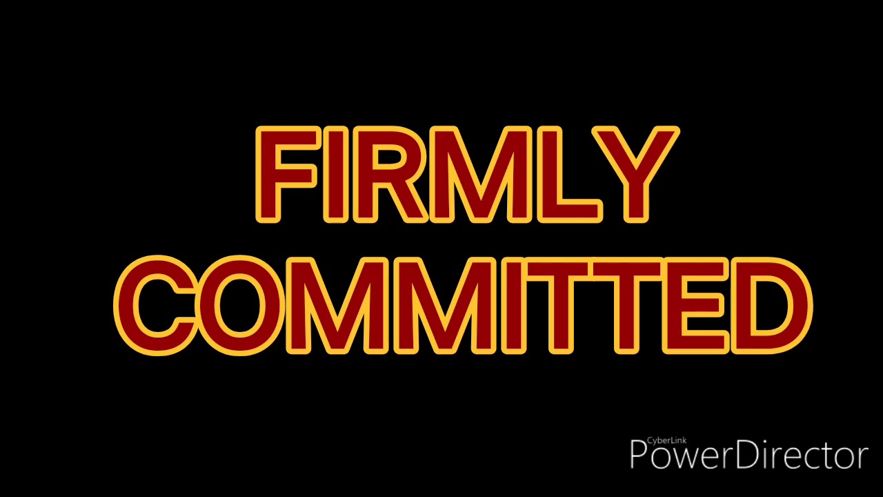 Firmly COMMITTED minus one with lyrics - YouTube