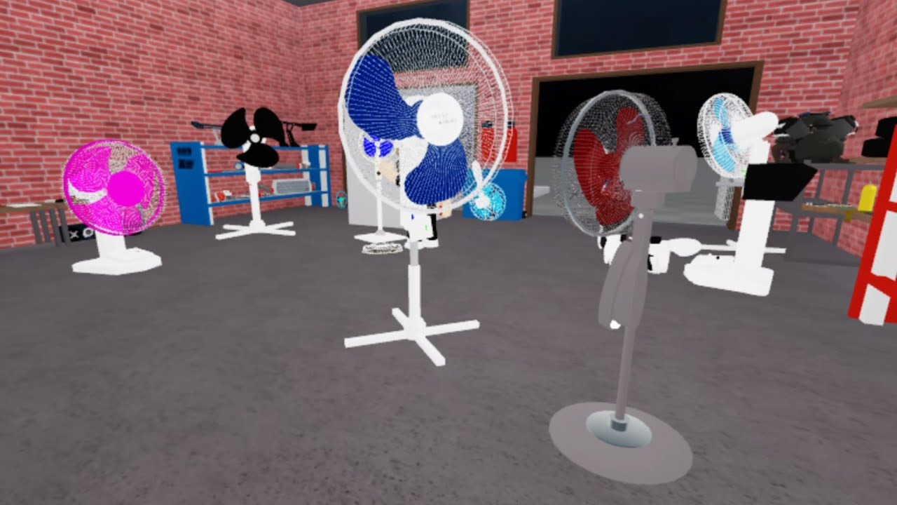Roblox : The Fans With a Broken Blade, Fan Shake In Workshop - YouTube