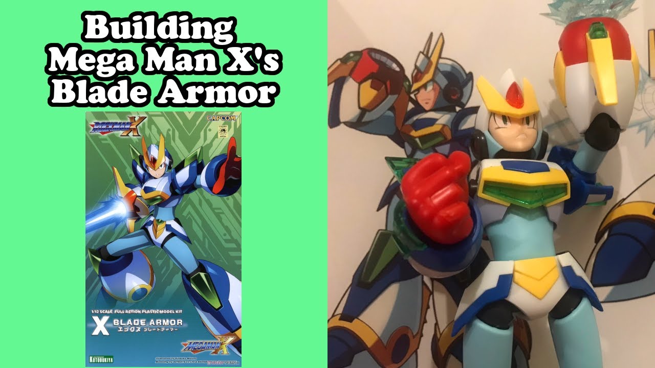 Let's build Mega Man X's Blade Armor (Time Lapse) - YouTube