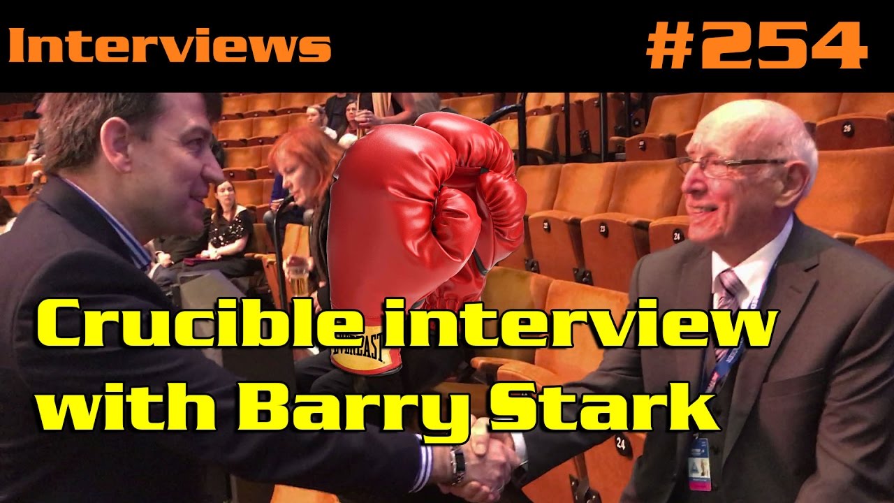 Crucible interview with Barry Stark - YouTube