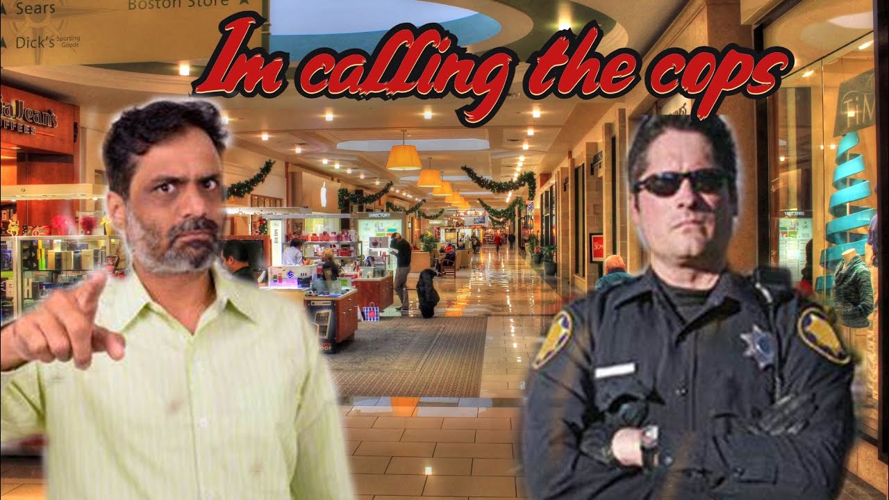 Messing around at the mall(Cops called) - YouTube