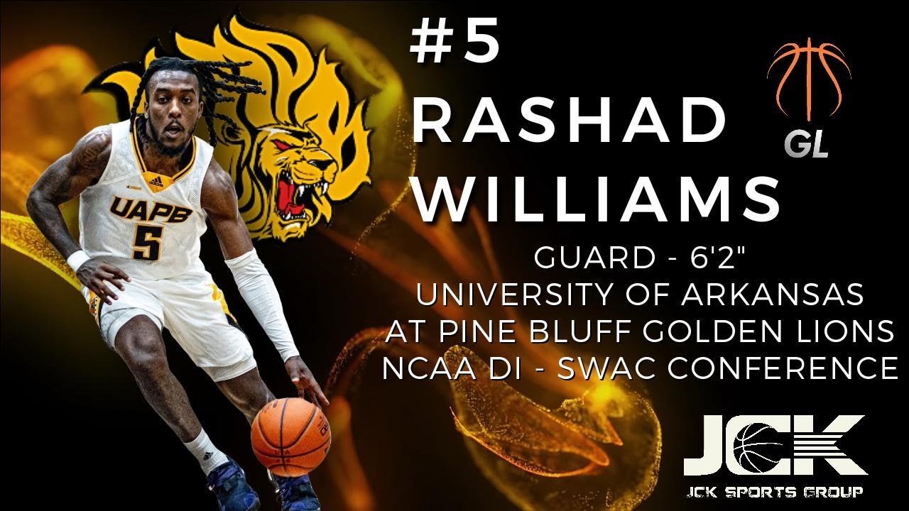 Rashad Williams - UAPB Golden Lions Highlights 2023/24 - YouTube