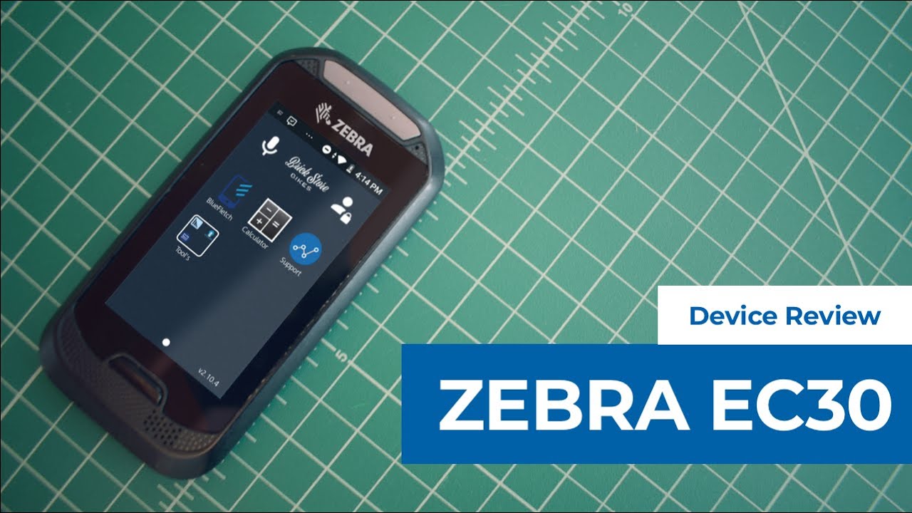 An Intro to the Zebra EC30 Enterprise Companion | Device Review - YouTube