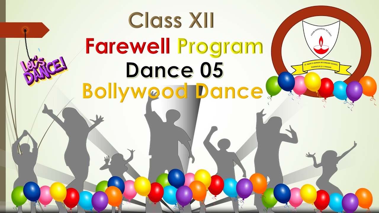 Class XII Farewell Dance Performance| Girls Bollywood Dance| St.Mary's ...