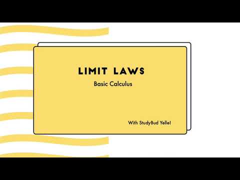 Basic Calculus: Limit Laws - YouTube
