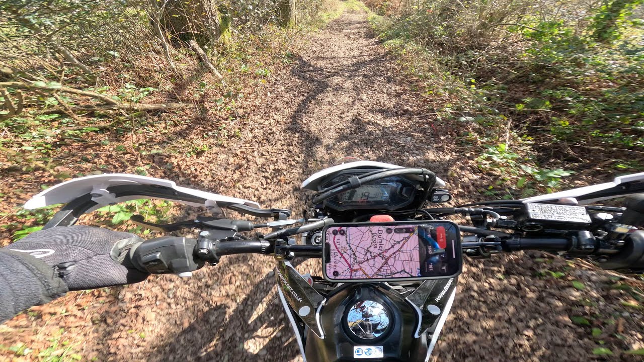Dursley Cross, Mayhill. Green laning on my Honda CRF250L, Forest of ...