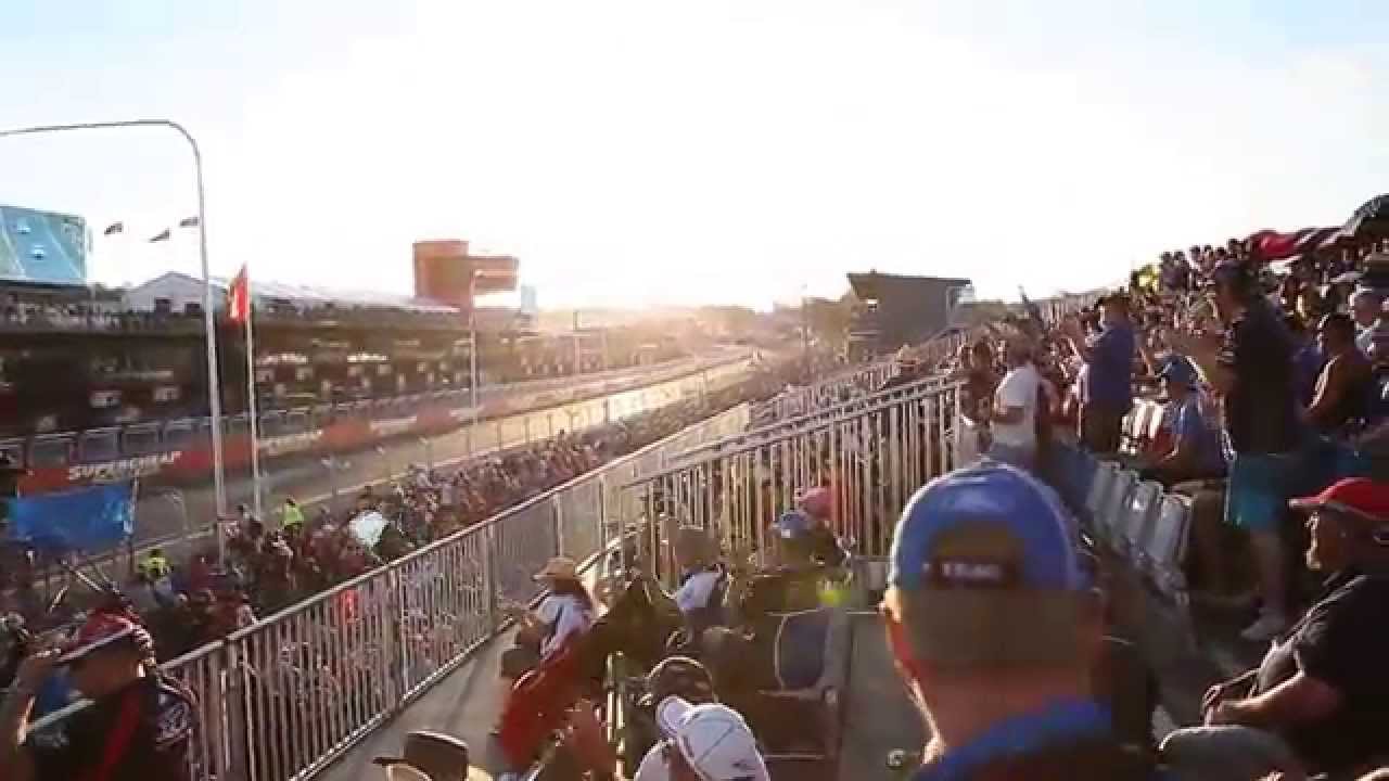 2014 Bathurst 1000 grandstand reaction to Mostert passing Whincup - YouTube