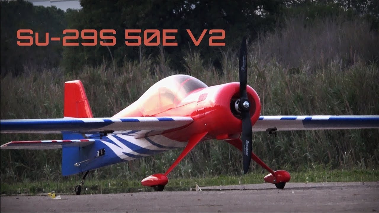 Sebart Su-29S 50E V2, Aerobatic Flight at RACBSA - HD 50fps - YouTube