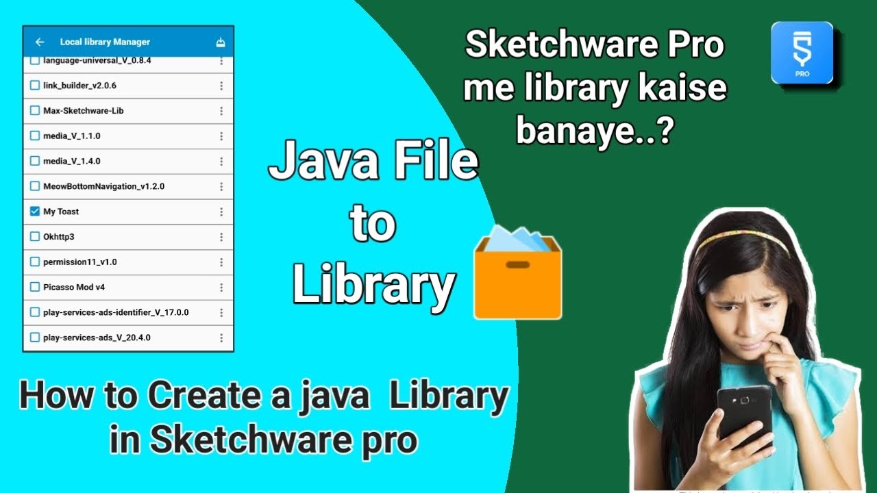 Sketchware Pro Me Library Kaise Banaye How To Create A Java Library