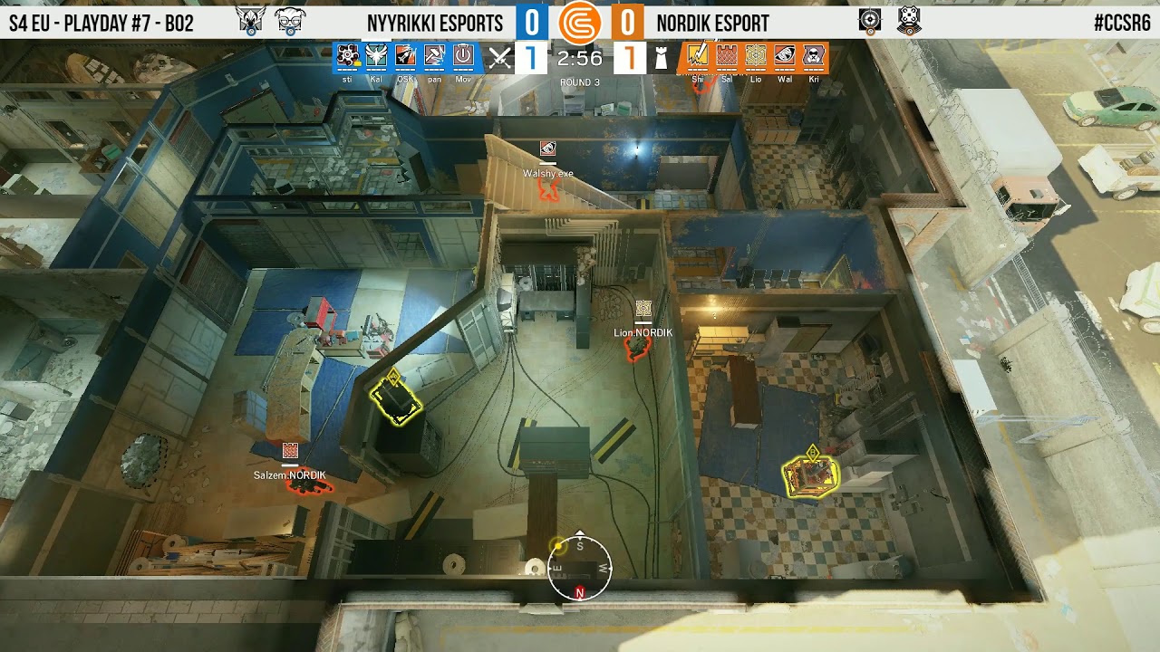 CCS R6 (PC) - Season 4 - EU - NYYRIKKI esports vs. Nordik Esport - Week ...