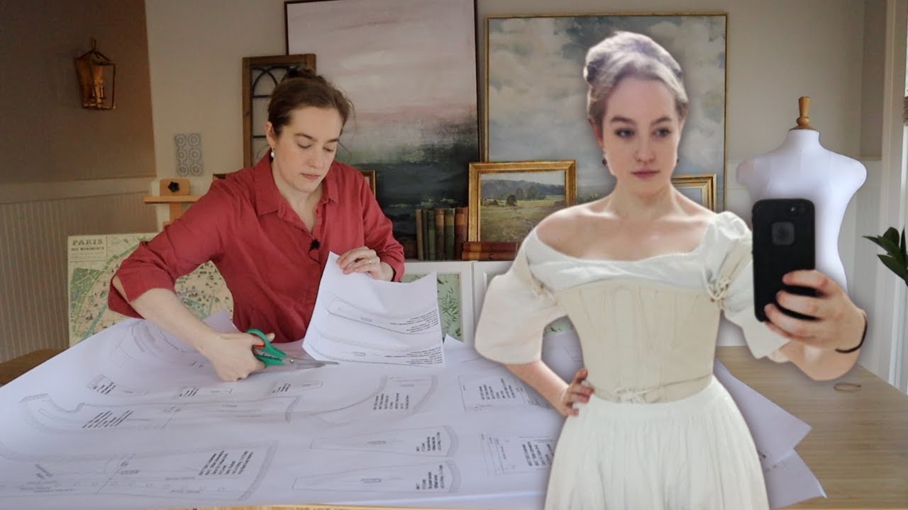 Making an historically accurate 1830s romance book cover: the chemise ...