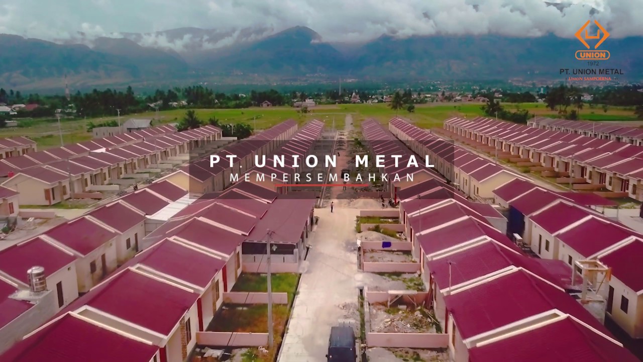 "Produk atap metal Union S-Roof pada Perumahan Kelapa Gading - Palu ...